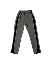 Dix-Sept La Marque Dark Grey Colorblock Pants | SEVENTEENTHEBRAND